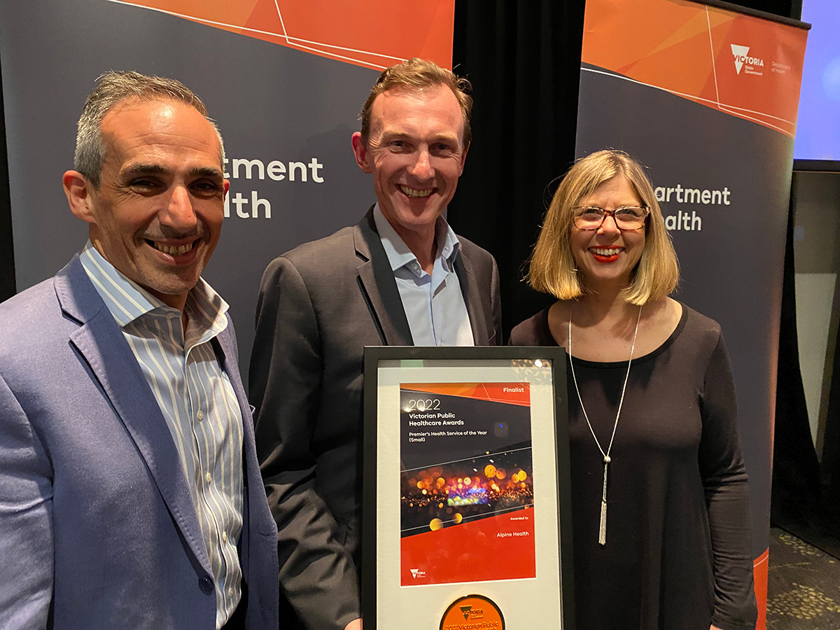 Alpine Health finalist in Healthcare Awards